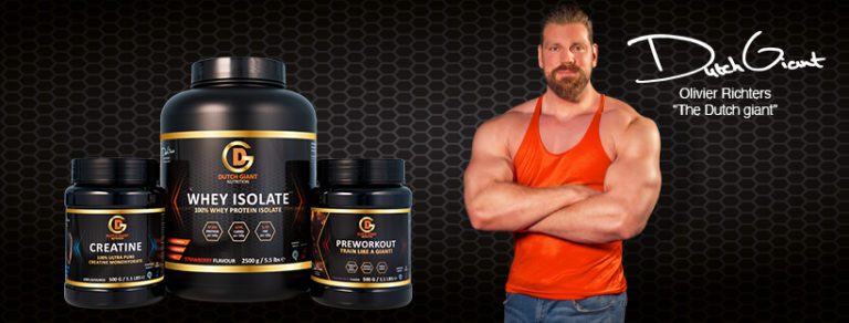 Dutch Giant Pre-Workout ZONDER CAFEÏNE (500gr) (Ananas) - Muscle Meat
