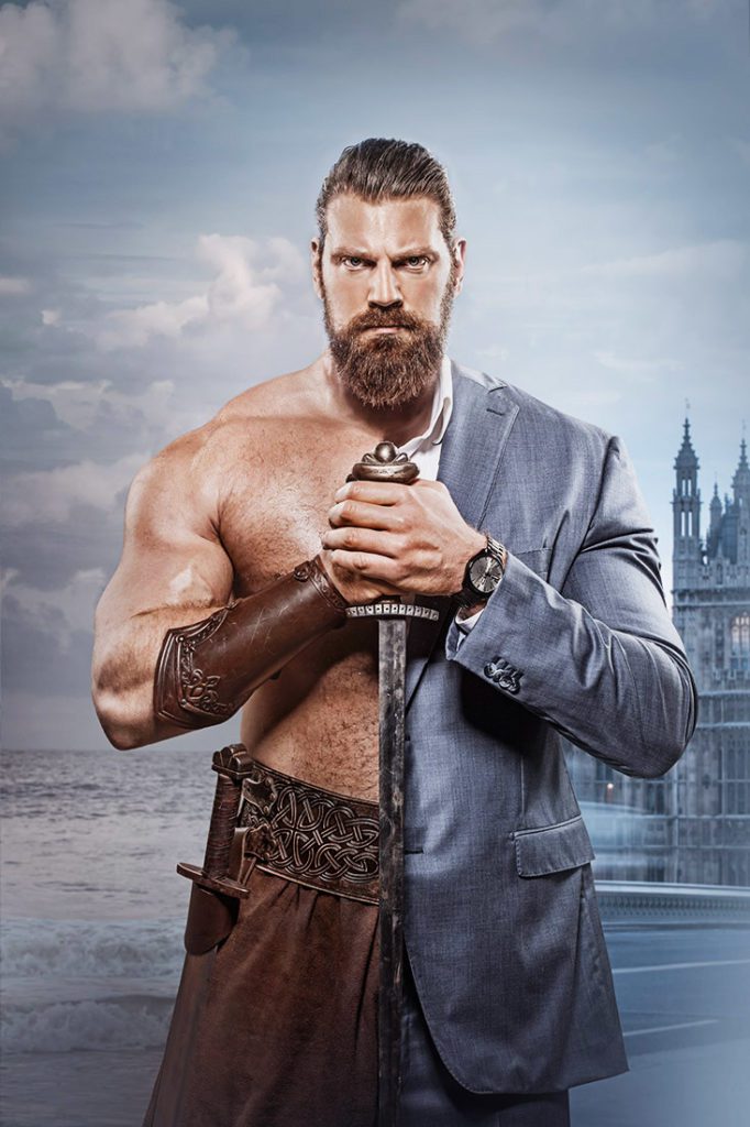 The Dutch Giant foto met Handtekening - Muscle Meat