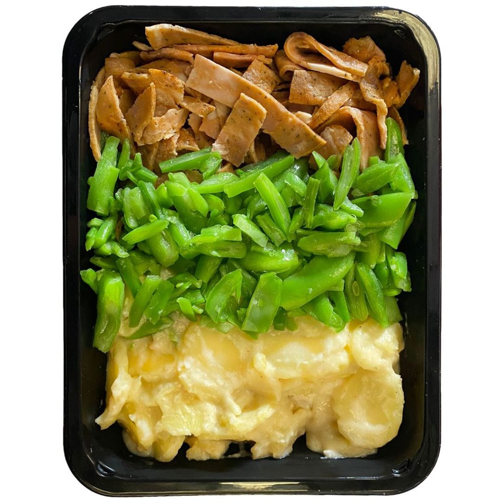 4. High Protein Meal Kip Döner – Aardappelgratin – Hollandse Snijbonen ...